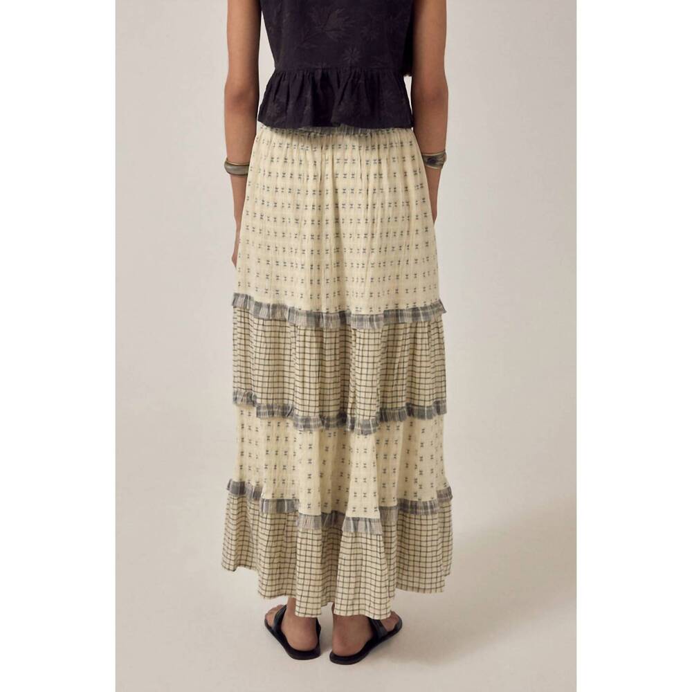 Maison Hotel | Skirts | New Maison Hotel Cosette Long Tiered Skirt In ...